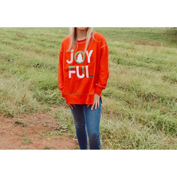 Jadelynn Brooke | Tops | New Jadelynn Brooke Joyful Embroidered ...